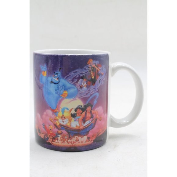 Disney | Dining | Vintage Disney Aladdin 2 Oz Mug Made In Thailand Tea ...